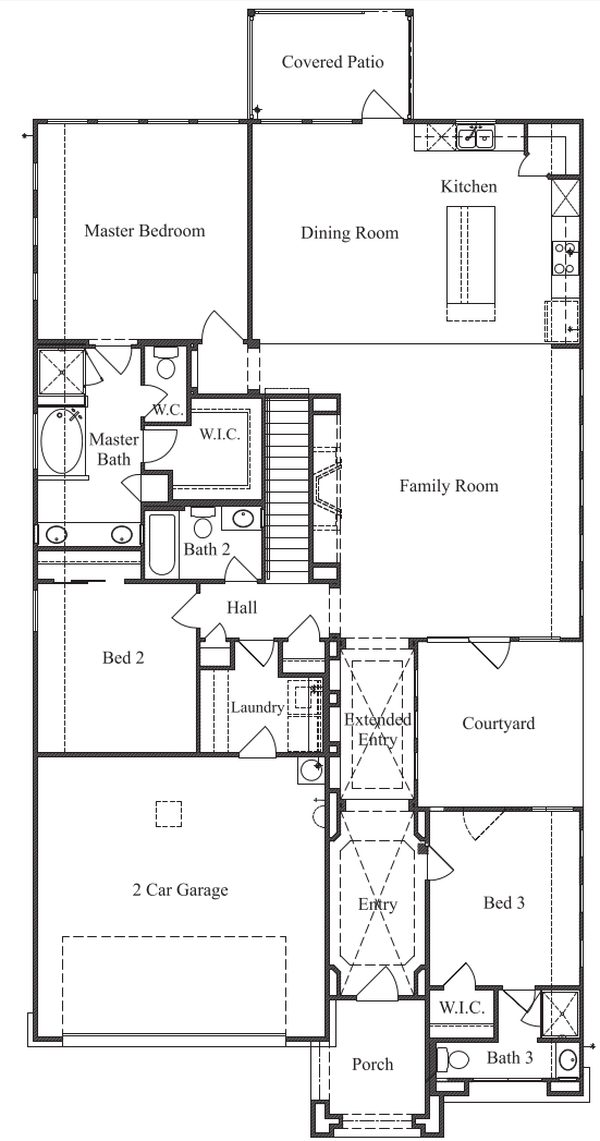 Plan 2830 | Texas Homes